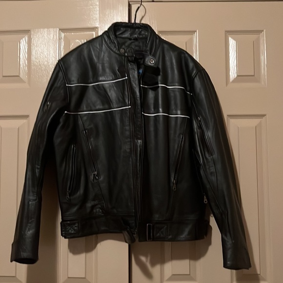 Xelement | Jackets & Coats | Leather Motorcycle Jacket | Poshmark